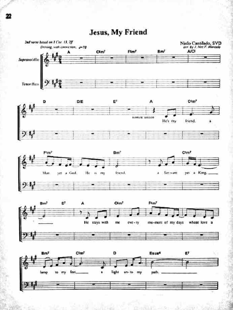 Jesus My Friend PDF | PDF