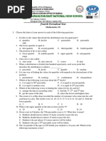Math 10 - Q4 - Week 4 - 5 - Module 4 - Solves-Problems-Involving-Measures-Of-Position | PDF ...