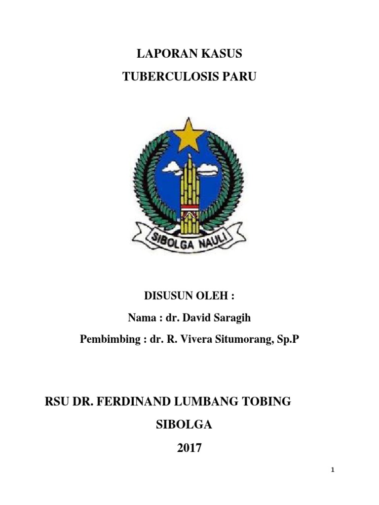 TB PARU DR - David Saragih | PDF