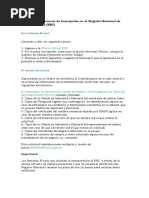 Requisitos para el PIN SIAFI en Honduras | PDF | Bancos | Economias