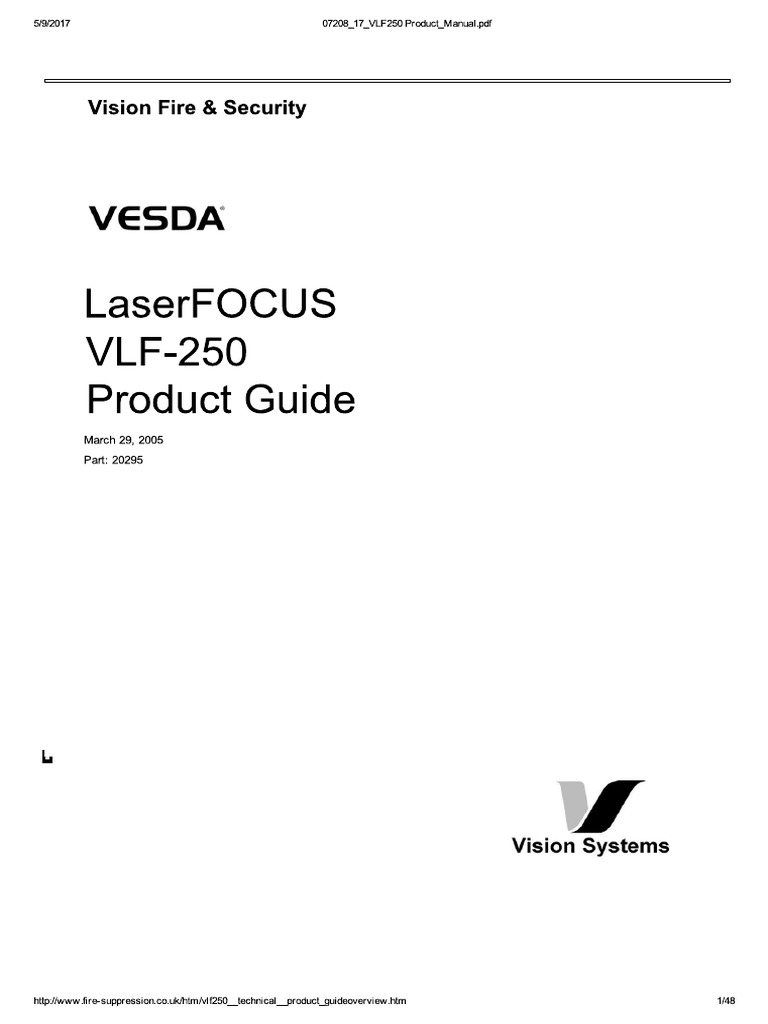 17 - VLF250 Product - Manual | PDF