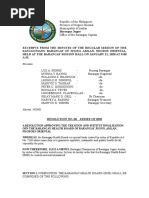 Executive Order Barangay Health Board | PDF | Public Sphere | Government