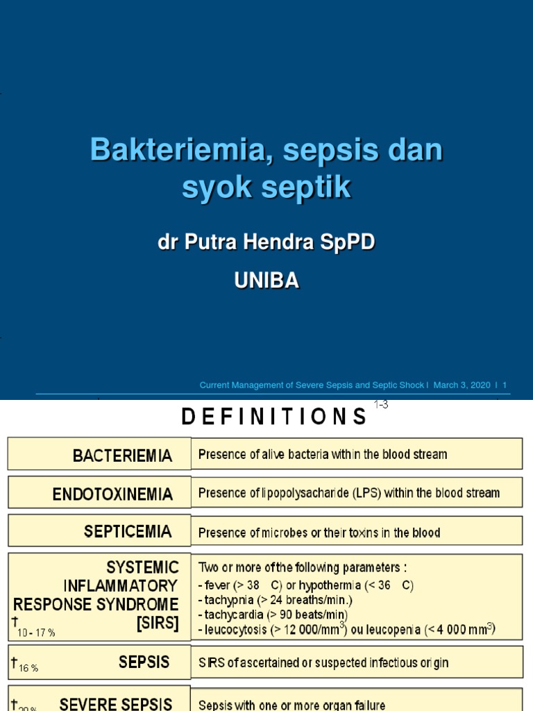 Sepsis-Syok Septik 5-12-15 | PDF