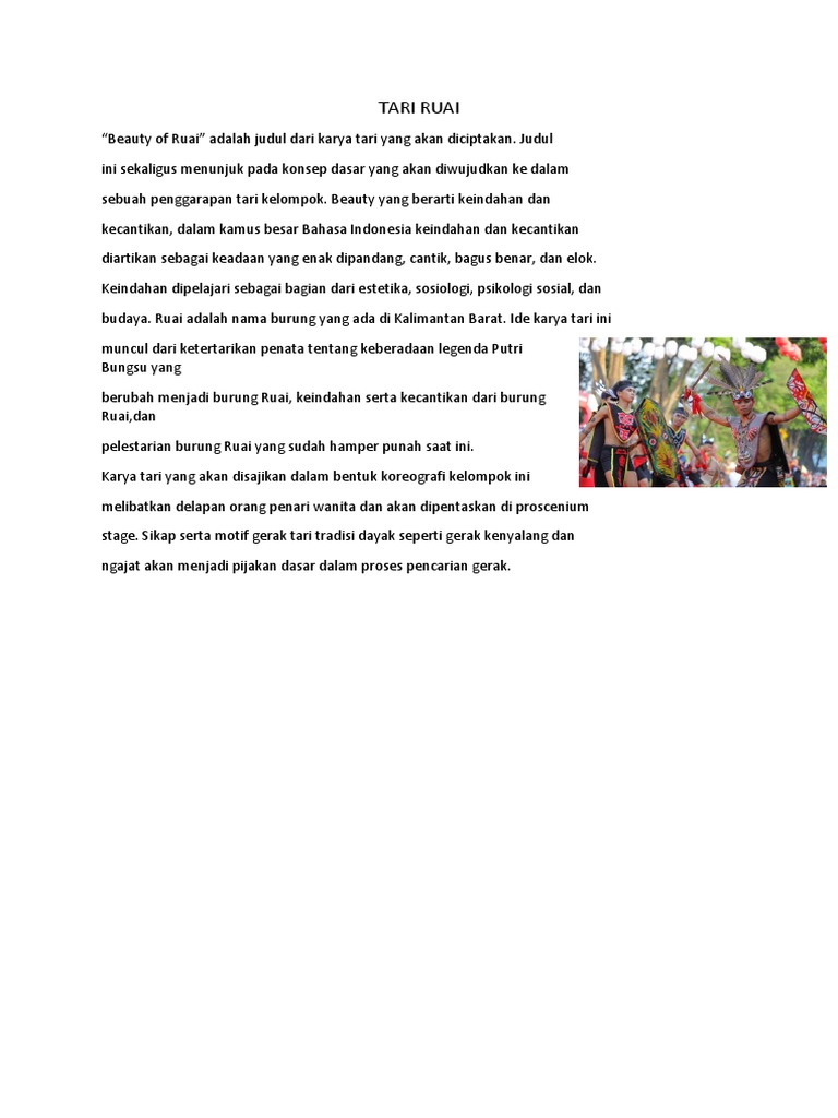Tari Ruai | PDF