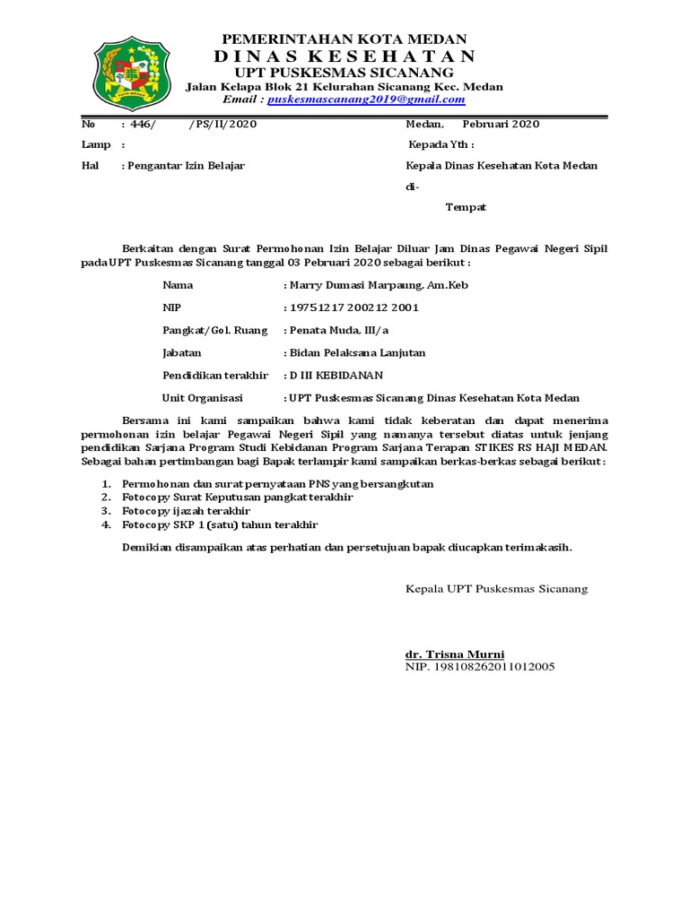 Surat Rekomendasi Catin | PDF