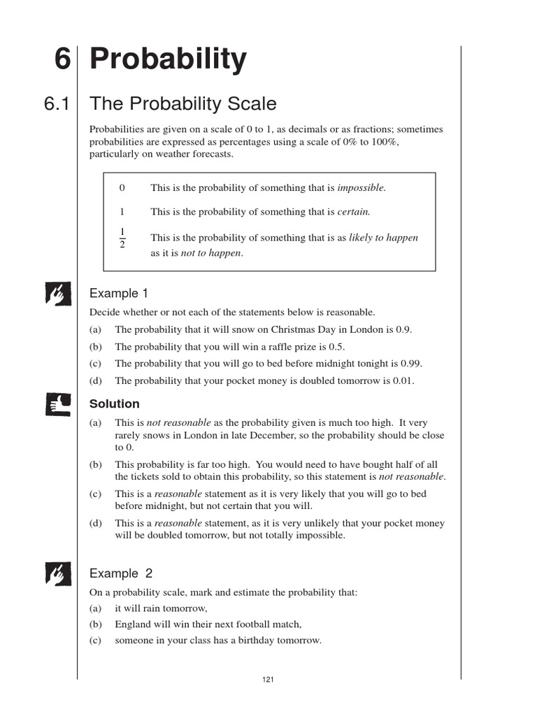 Probability Concepts and Exercises | PDF | Teaching Methods & Materials