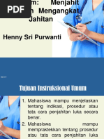 Jenis Benang dan Teknik Menjahit Luka | PDF