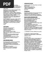 Tagalog Basic Prayers | PDF