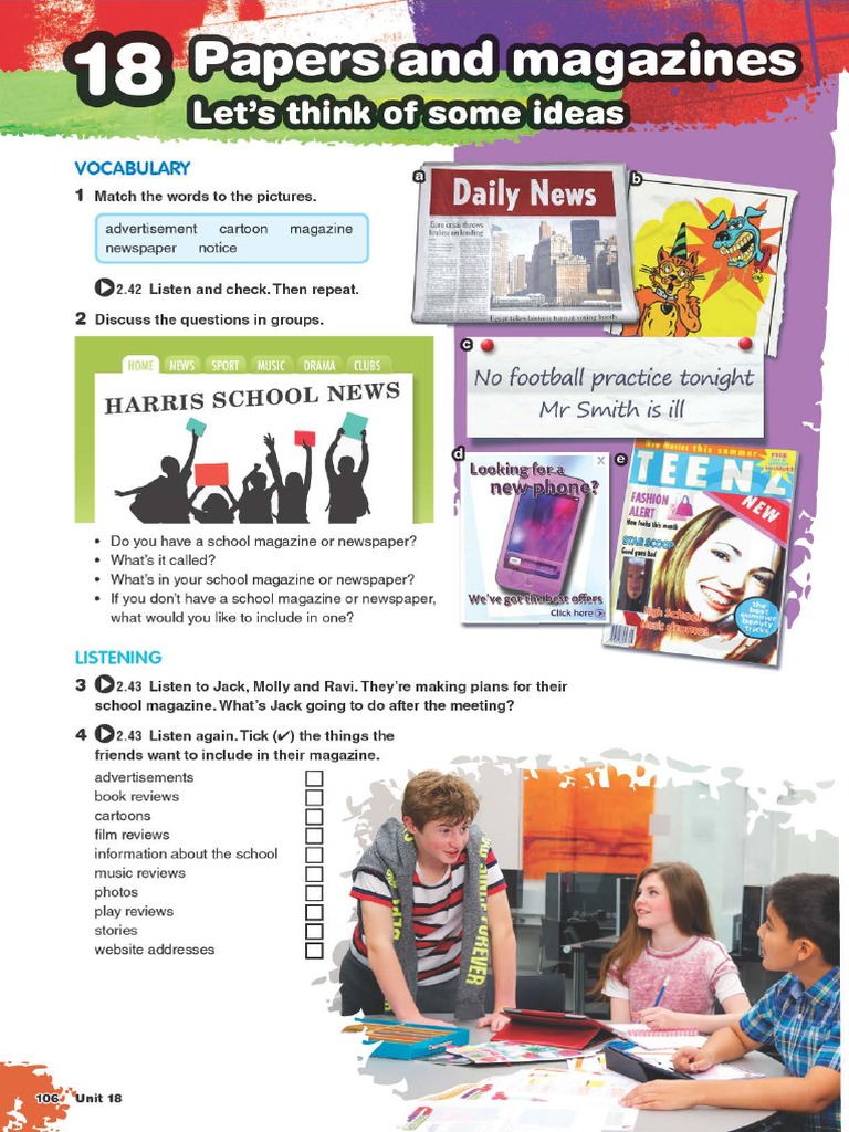 Module 18 Papers and Magazines | PDF