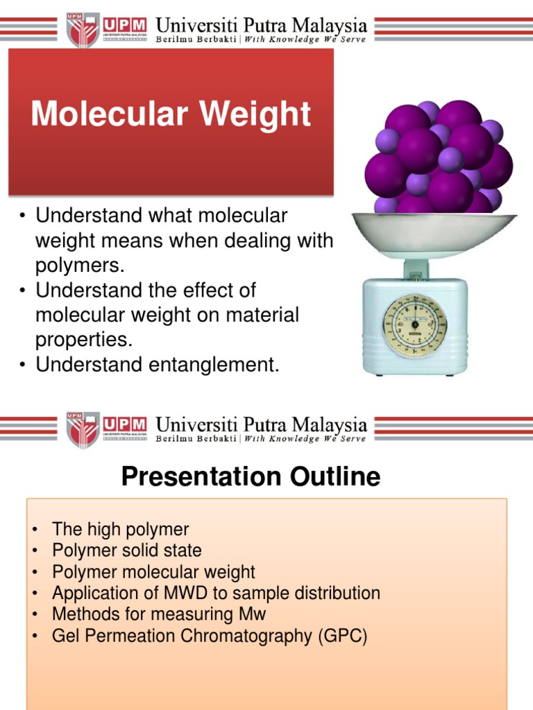 Understanding Polymer Molecular Weight | PDF | Teaching Methods ...