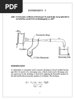 LAB REPORT Flowmeter | PDF | Flow Measurement | Pressure Measurement