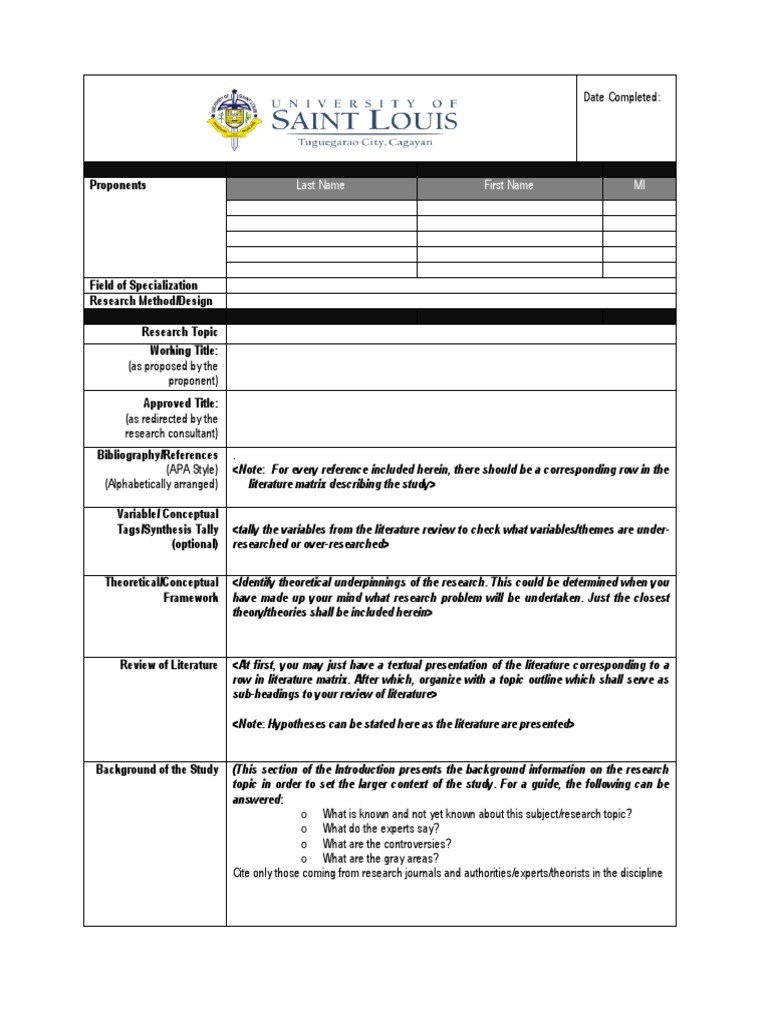 Sample Revised Capsule Proposal Format (Blank) | PDF | Art | Computers
