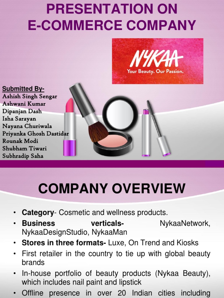 Nykaa Company Overview and Business Model | PDF | Career & Growth ...