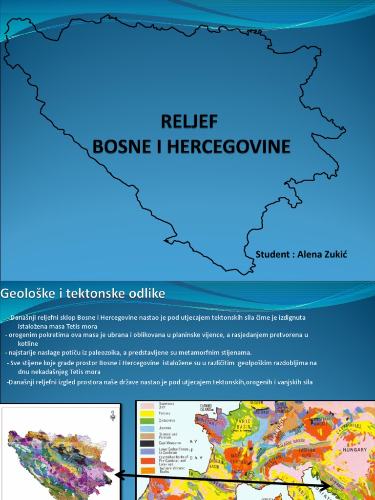 Reljef BiH | PDF