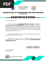 Ipcrf Certification of Ratings | PDF