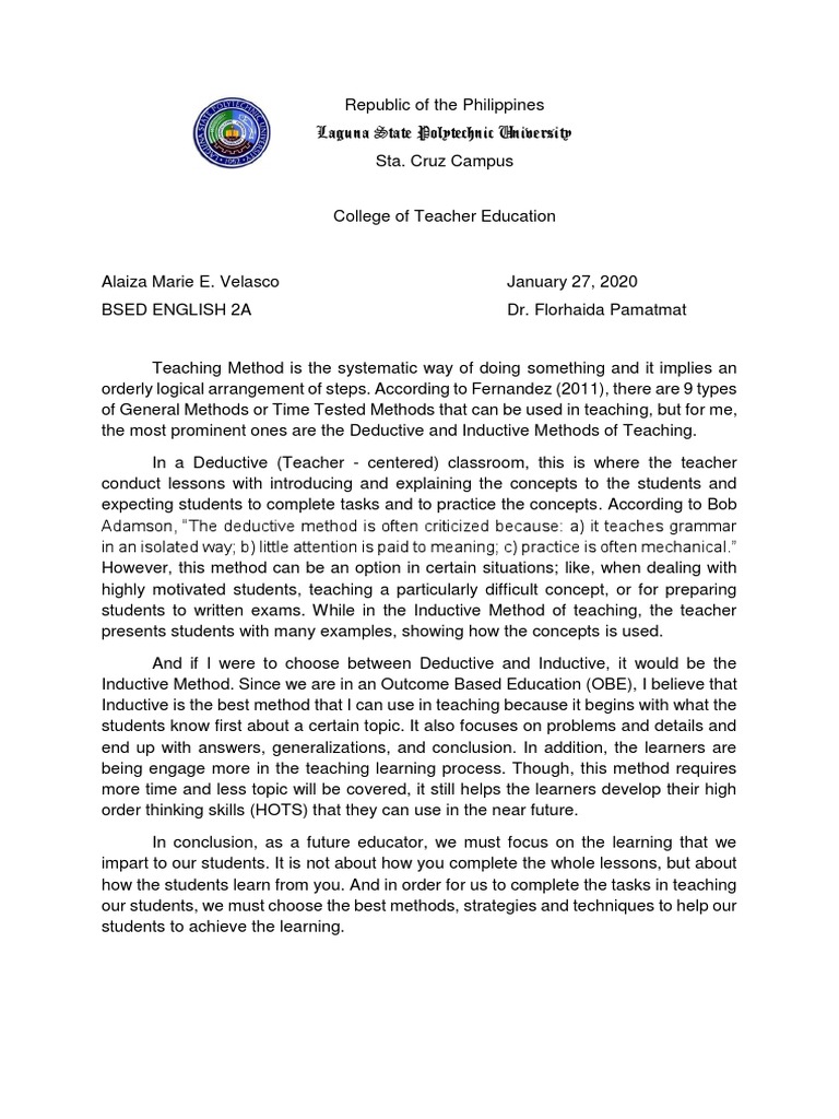 Time Tested Method | PDF