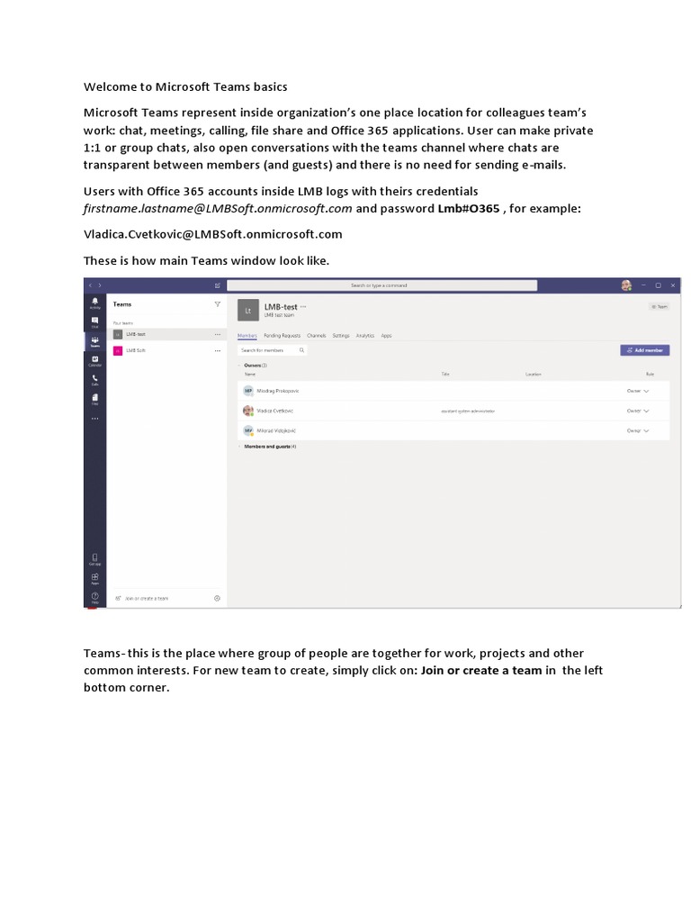 Microsoft Teams | PDF