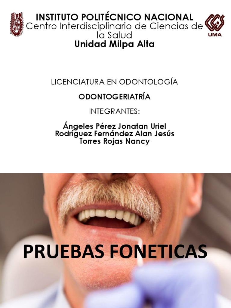 Pruebas Foneticas | PDF