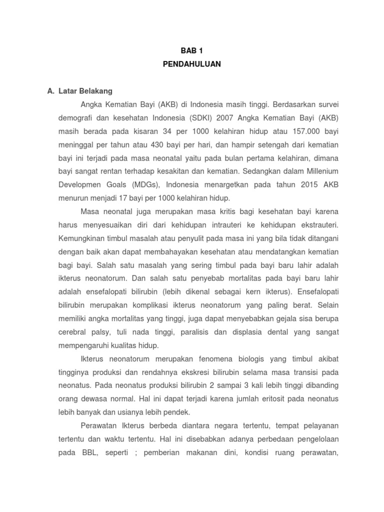 Asuhan Keperawatan Ikterus Neonatorum | PDF