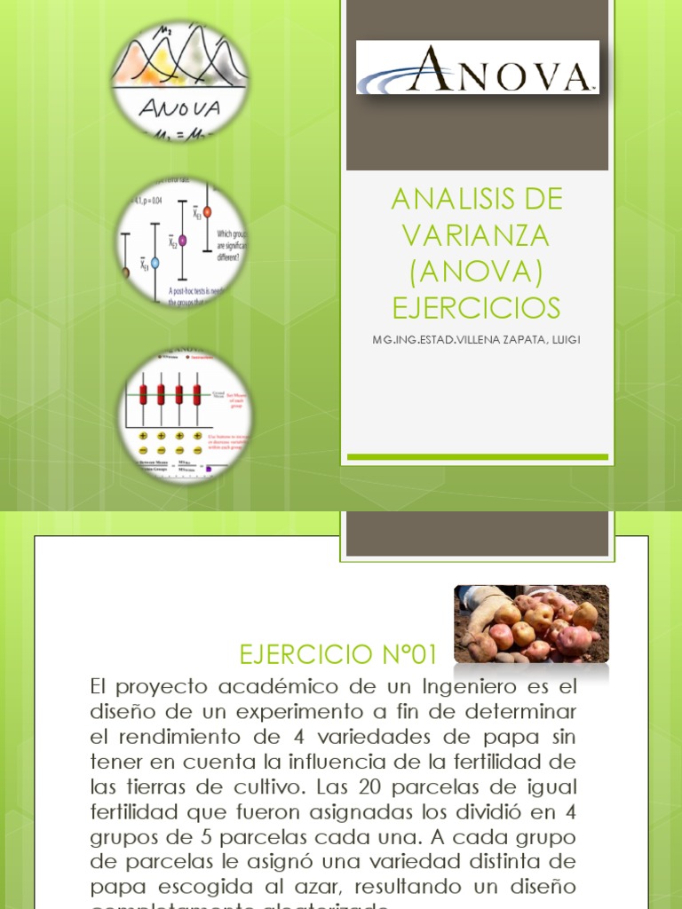 Anova Ejercicios PDF | PDF