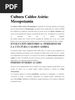Historia y Aportes de los Caldeos | PDF | Babilonia | Nabucodonosor Ii