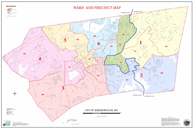 Ward Precinct Master Map