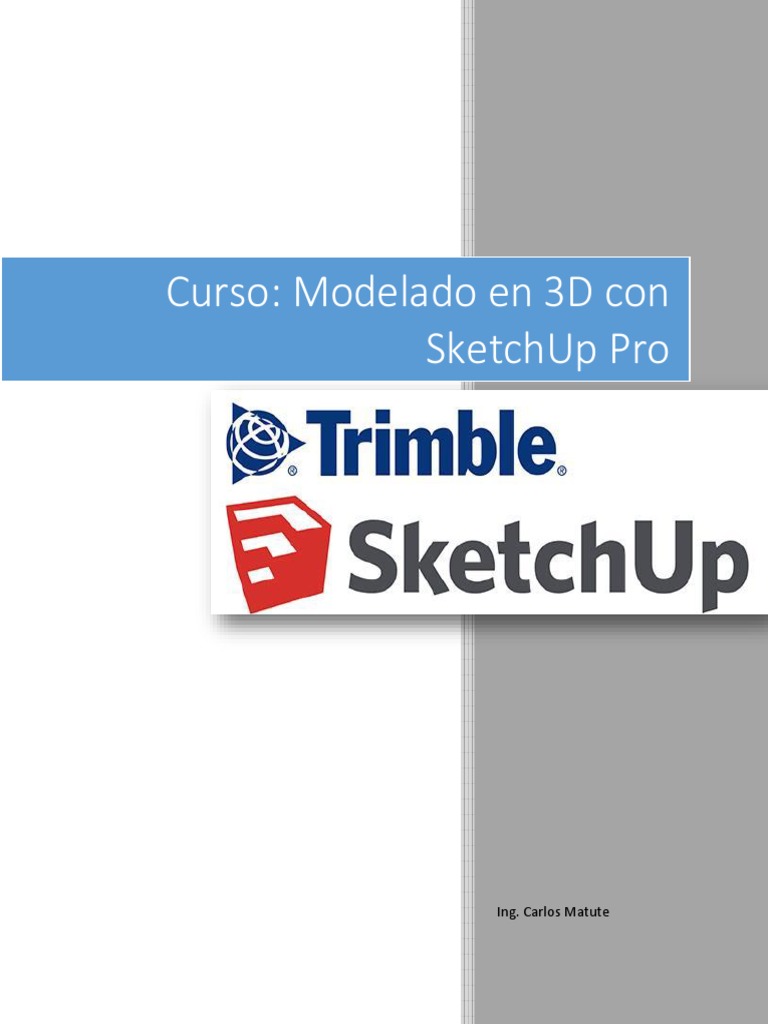 Curso de SketchUp Pro (Guía) | PDF