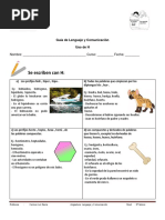 Ejercicios de Ortografía C, S y Z | PDF