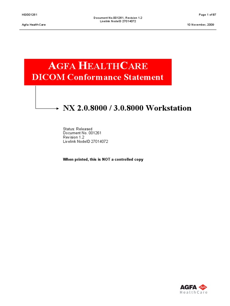 NX Agfa | PDF | Technology & Engineering