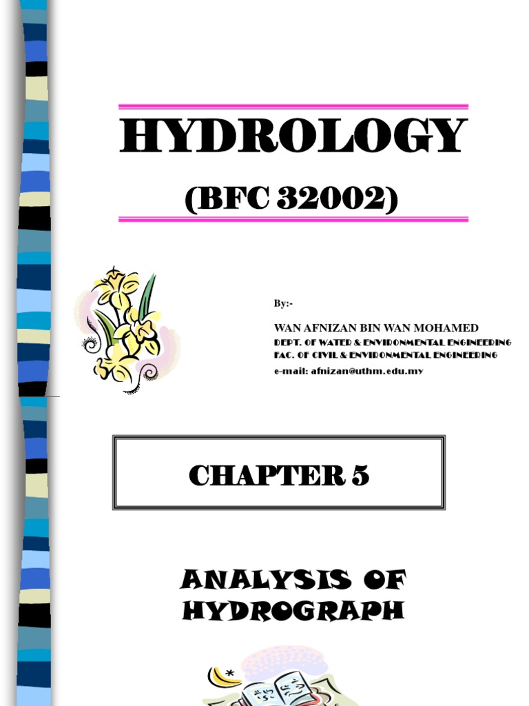 Chapter 5 - Analysis of Hydrograph - Edit | PDF