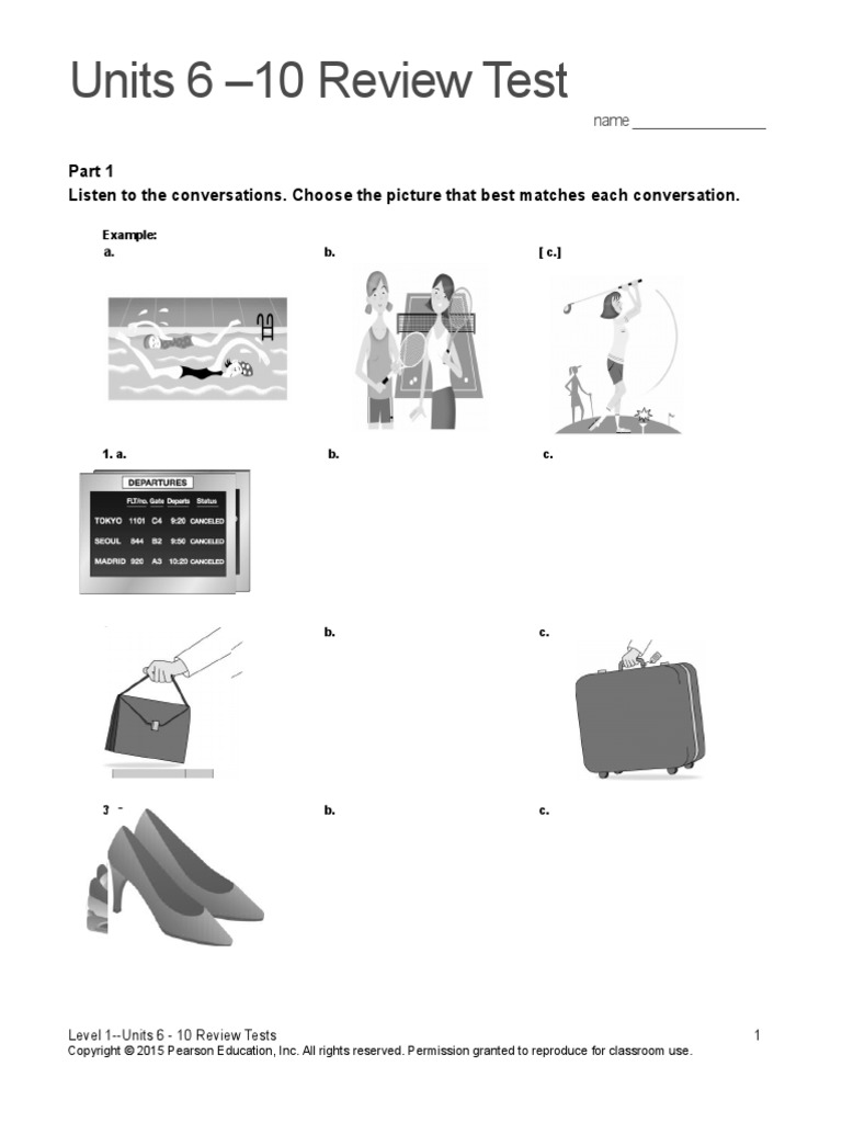 TN1 Units 6 10 Assessment | PDF
