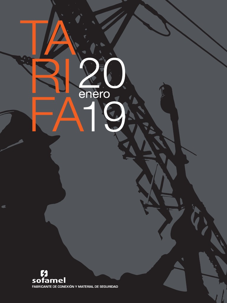 Sofamel Tarifa General 2019 | PDF