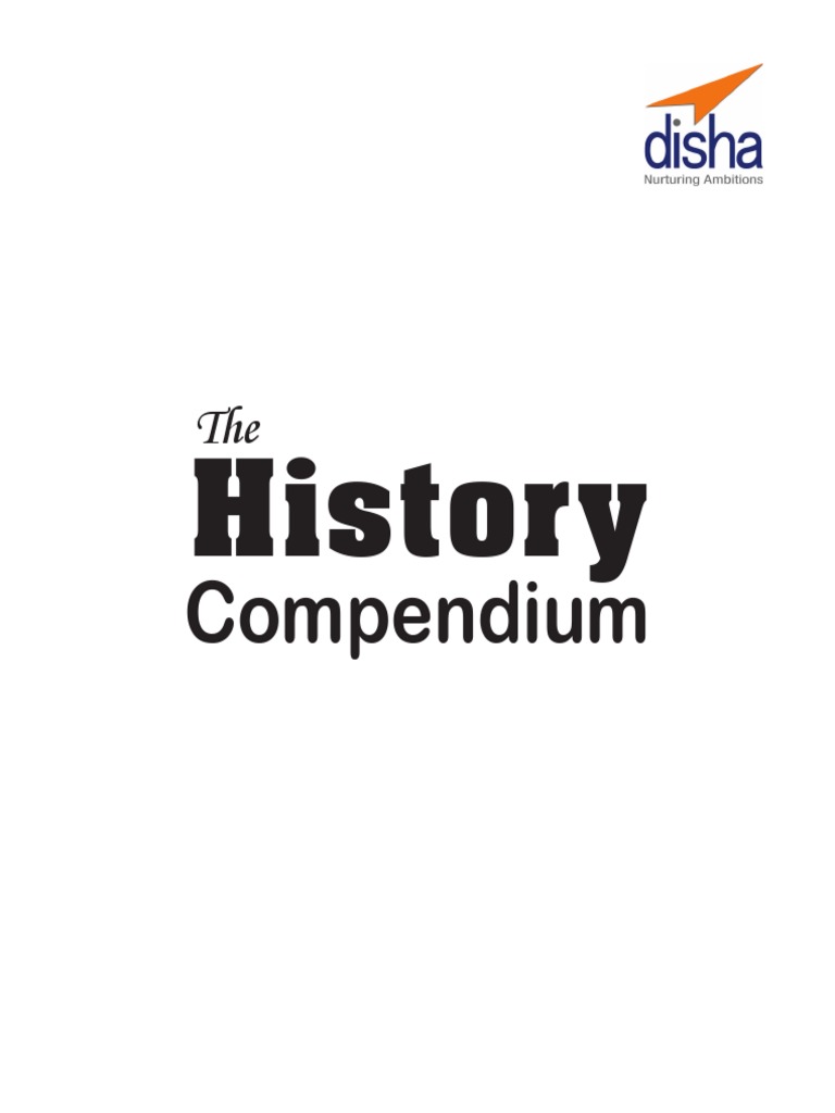 The History Compendium - Disha Publication PDF | PDF