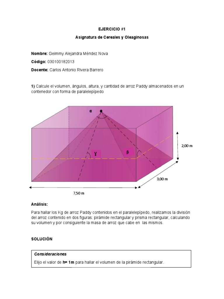 Pirámide Rectangular | PDF