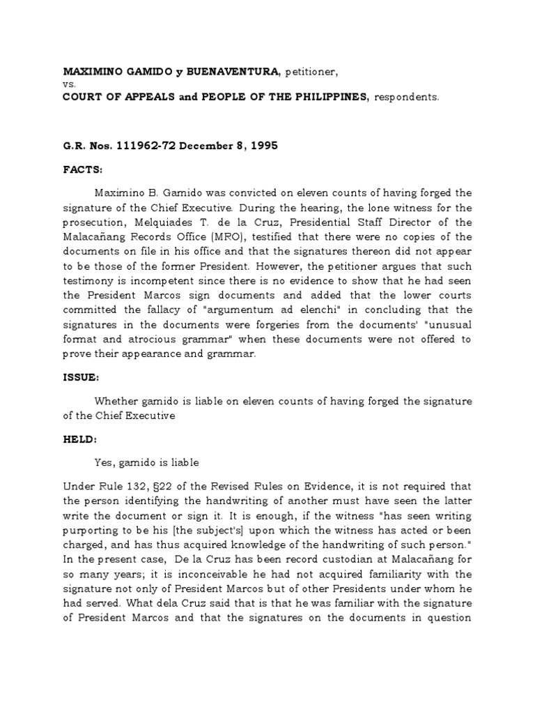 3 Gamido vs. CA | PDF | Social Science | Law