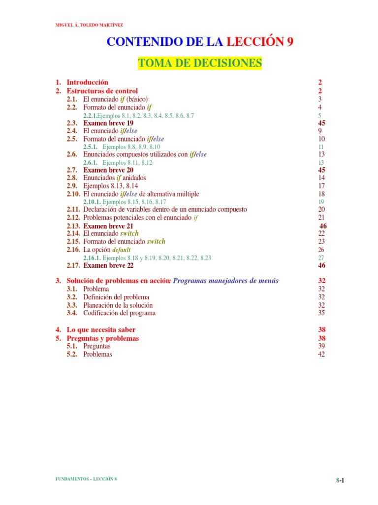 Leccion 9 PDF | PDF