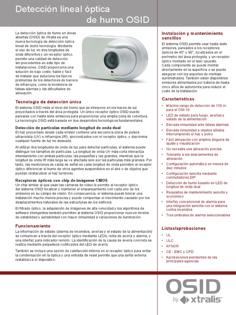 16 OSID TDS A4 Spanish Lores | PDF