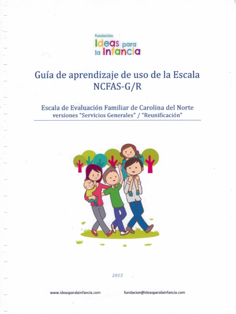 Guia de Aprendizaje de Uso de La Escala NCFAS PDF | PDF
