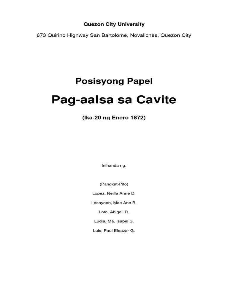 Position Paper | PDF