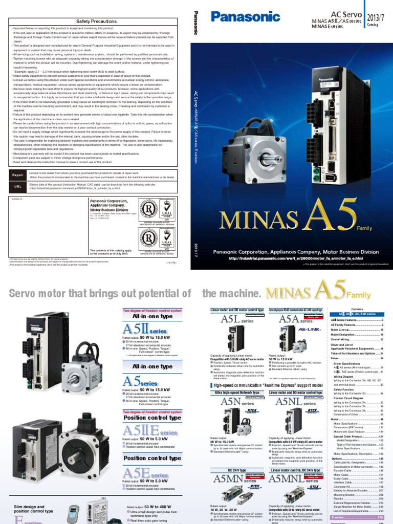 Minas-A5-2 CTLG e PDF | PDF