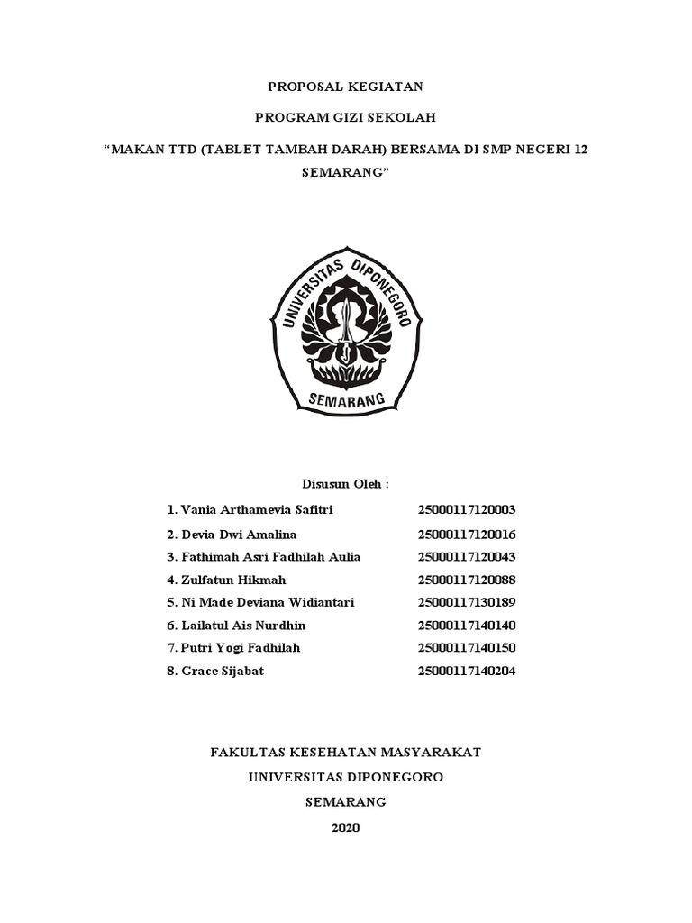 Proposal Kegiatan PPG | PDF