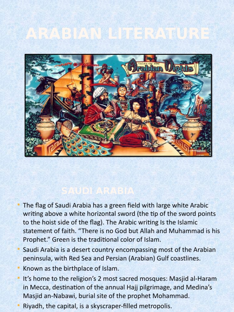 Arabian Literature | PDF