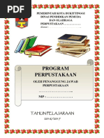 Contoh Program Kerja Perpustakaan Sekolah SD | PDF