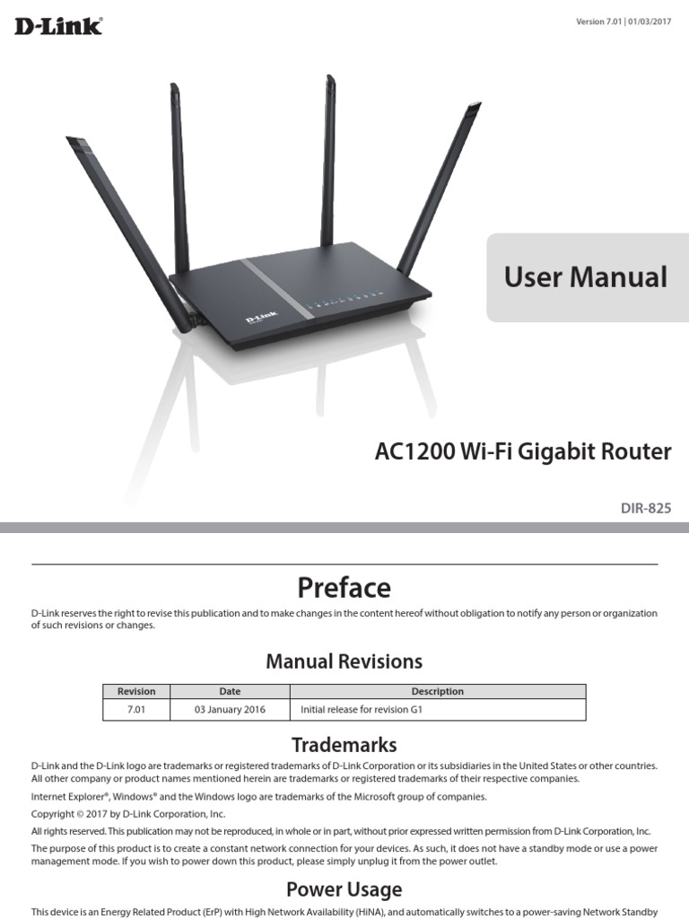 DIR-825 G1 Manual v7.01 (DI)
