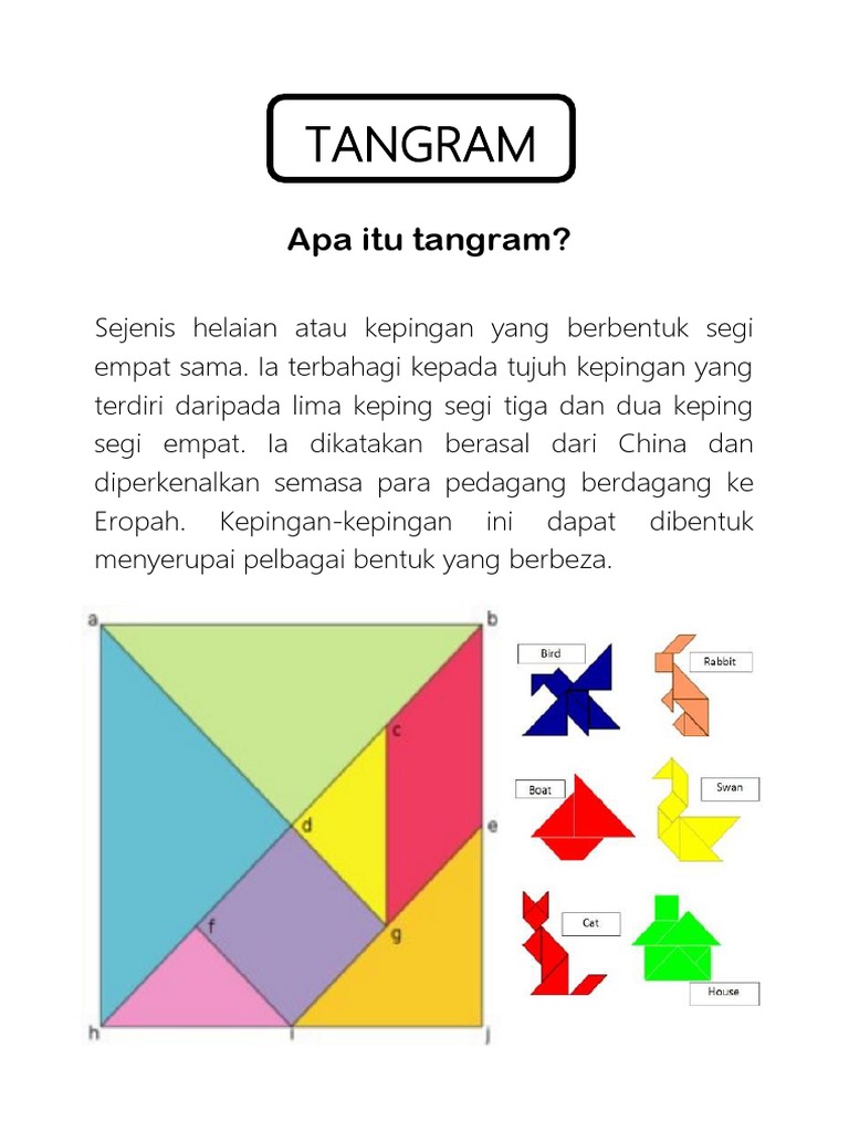 Apa Itu Tangram | PDF