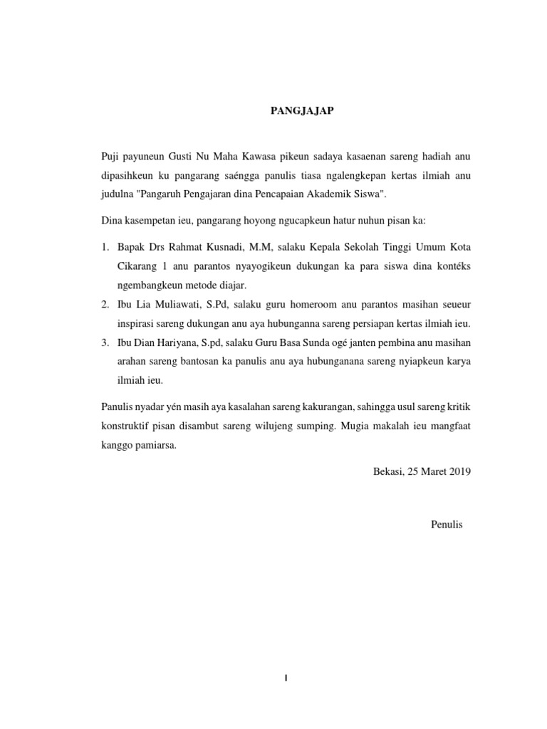 PANGJAJAP SILAT | PDF