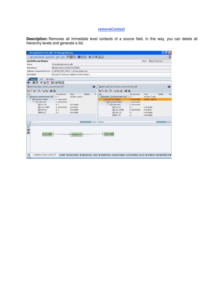 Node Functions | PDF