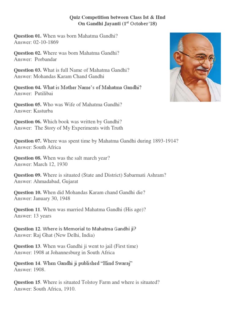 Gandhi | PDF