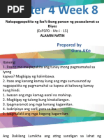 Esp Detailed Lesson Plan | PDF