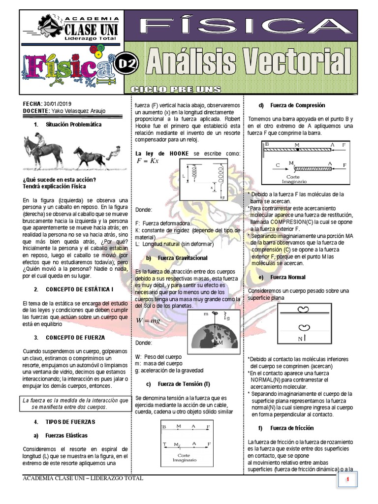 Semana-3-Estática I PDF | PDF
